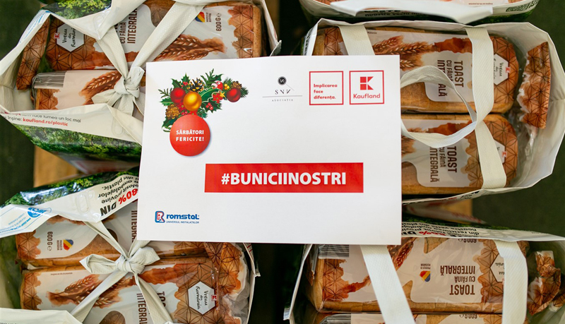 Kaufland România a donat pachete pentru 500 de vârstnici din mediile ...