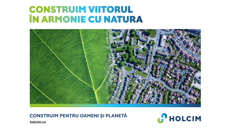 Holcim România, sub o nouă identitate vizuală, adoptă un model integrat ...